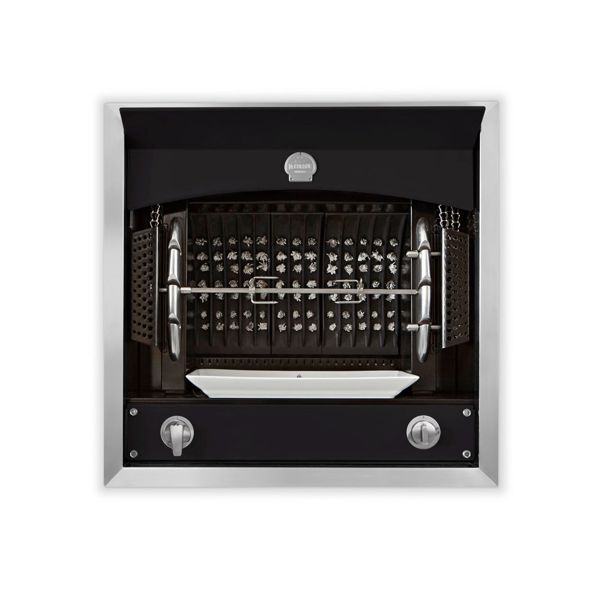 Flambergé Rootisserie BFG Negro Acero – Grill.mx
